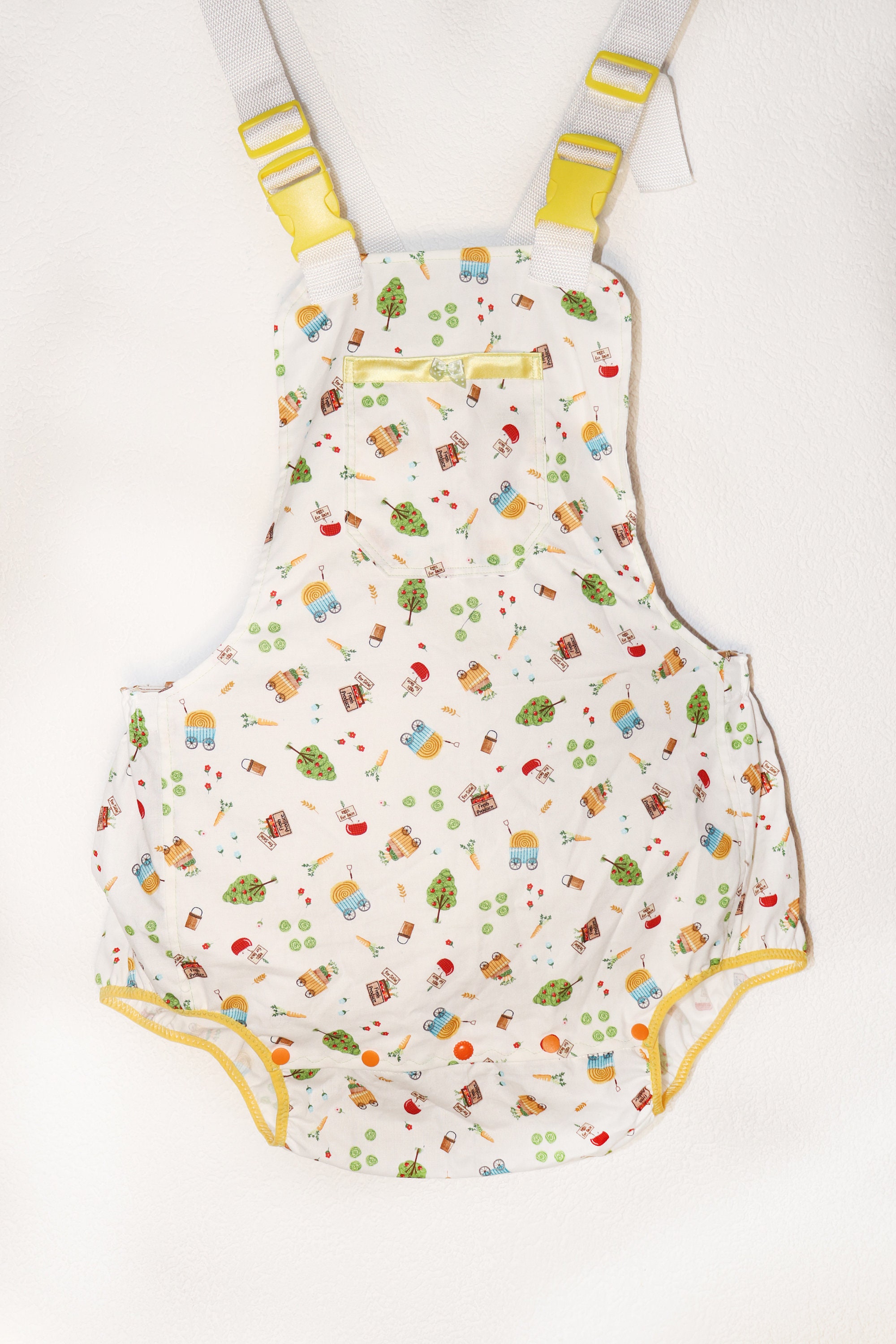 ADULT ABDL ROMPER Spring Grden Food Diaper Nappy Adult Baby - Etsy
