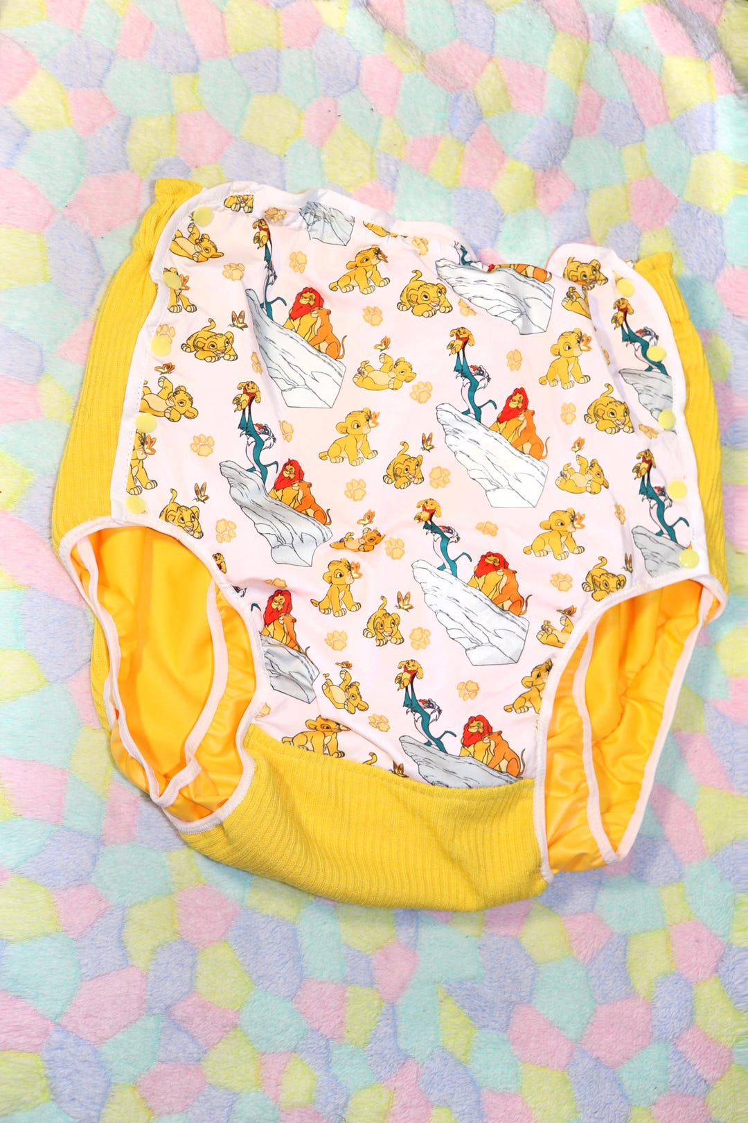 ADULT DIAPER COVER Simba Omutsu Lion Abdl Adultbaby Adult Baby Sissy ...