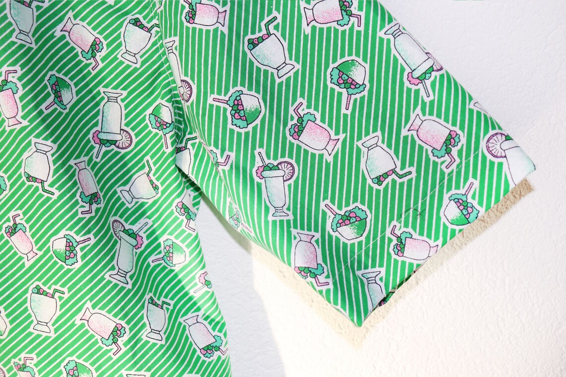 RETRO ABDL SHIRT Blouse Kidcore Babycore Summer Spring Drinks Beach ...