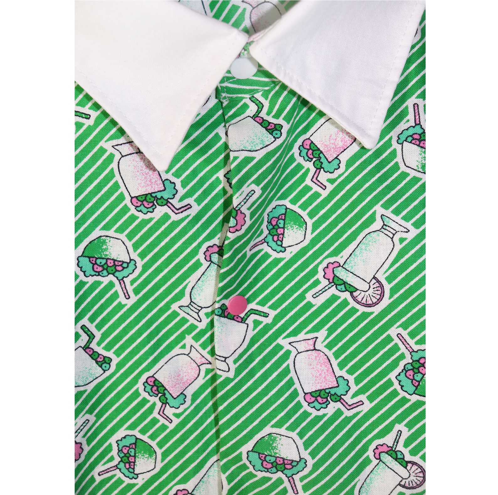 RETRO ABDL SHIRT Blouse Kidcore Babycore Summer Spring Drinks Beach ...