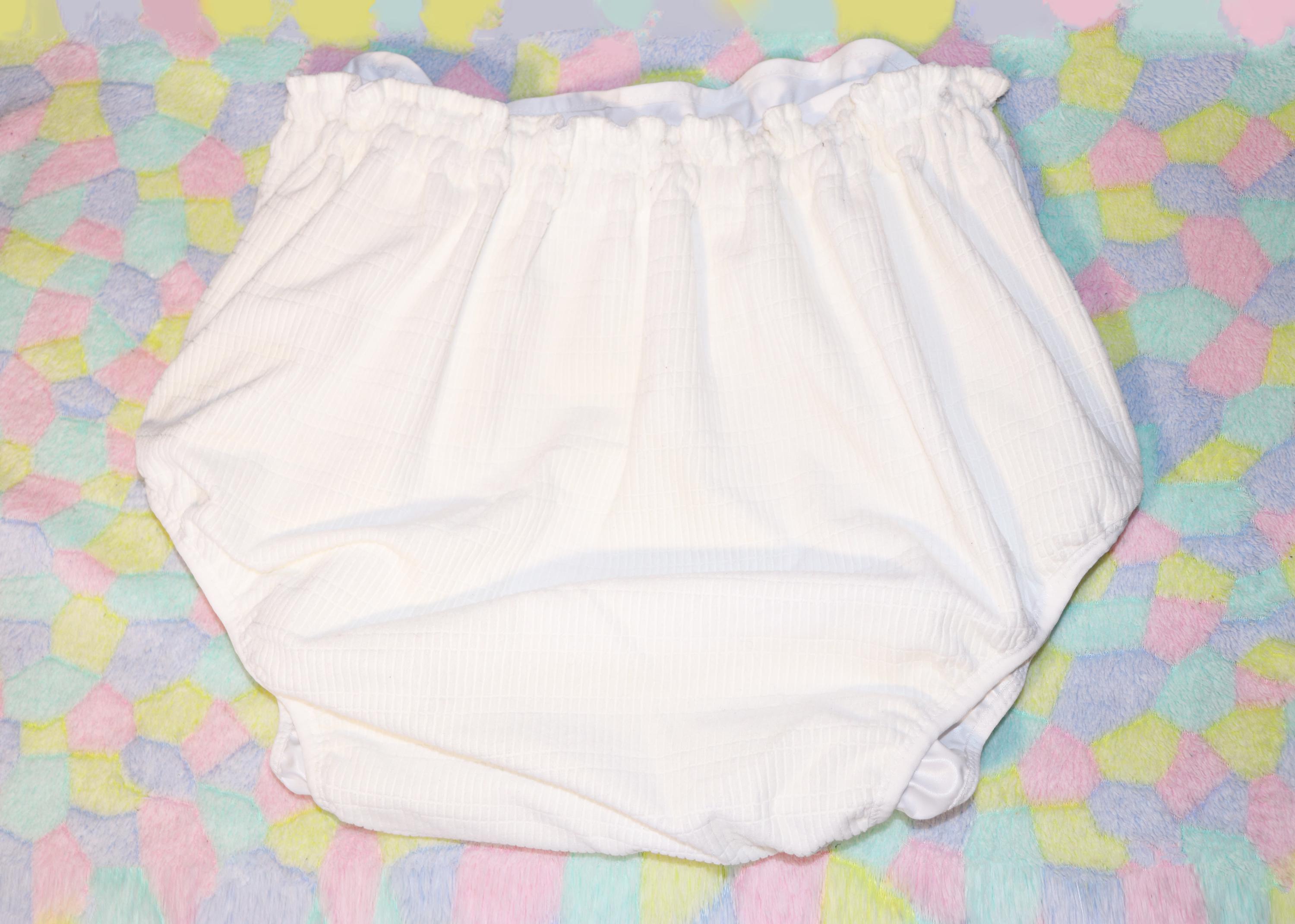 Adult Diaper Cover: Cotton Minky, Waterproof PUL, Size L - Etsy