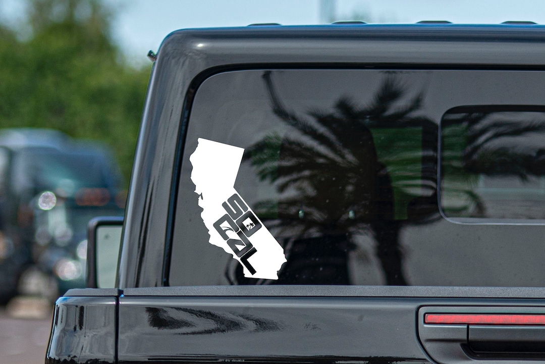 Socal Vinyl Decal Transfer Sticker - Southern California LA Los Angeles ...