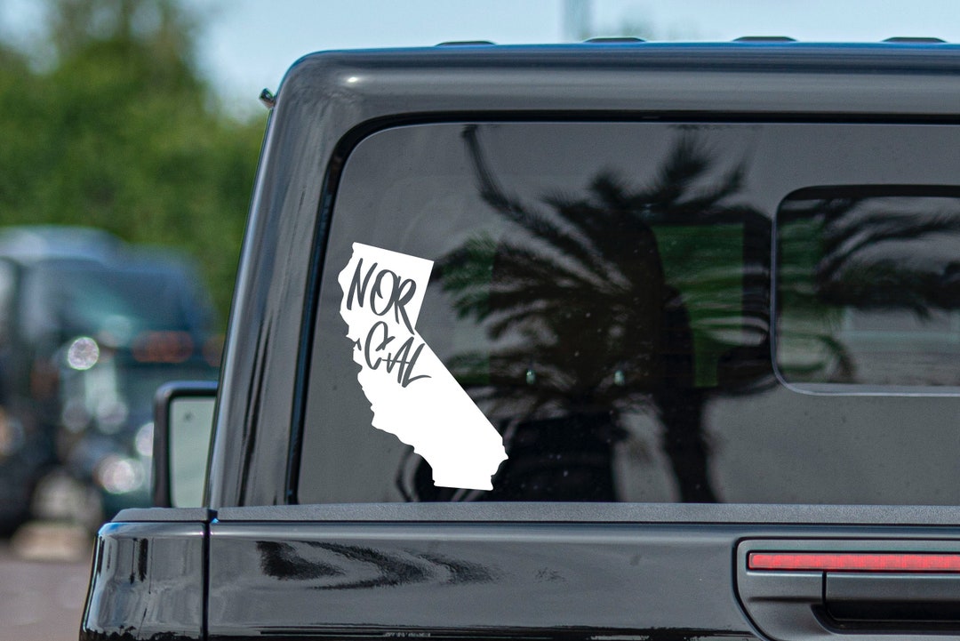 NorCal Graffiti Vinyl Decal Transfer Sticker Northern California ...