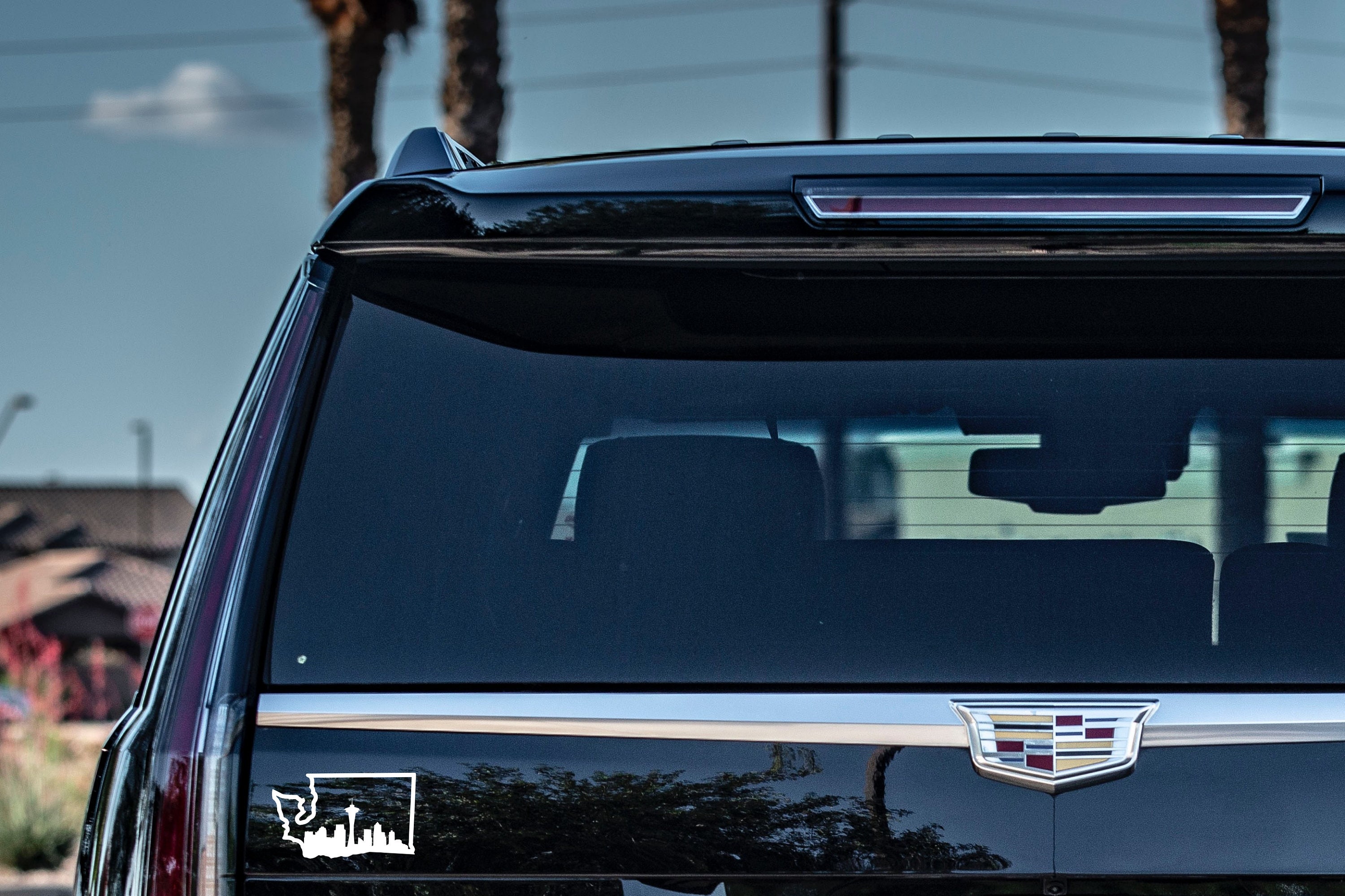 Washington Seattle Skyline Vinyl Decal Transfer Sticker WA | Etsy