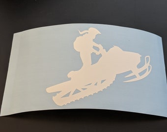 Snowmobile Sticker Decal - Etsy
