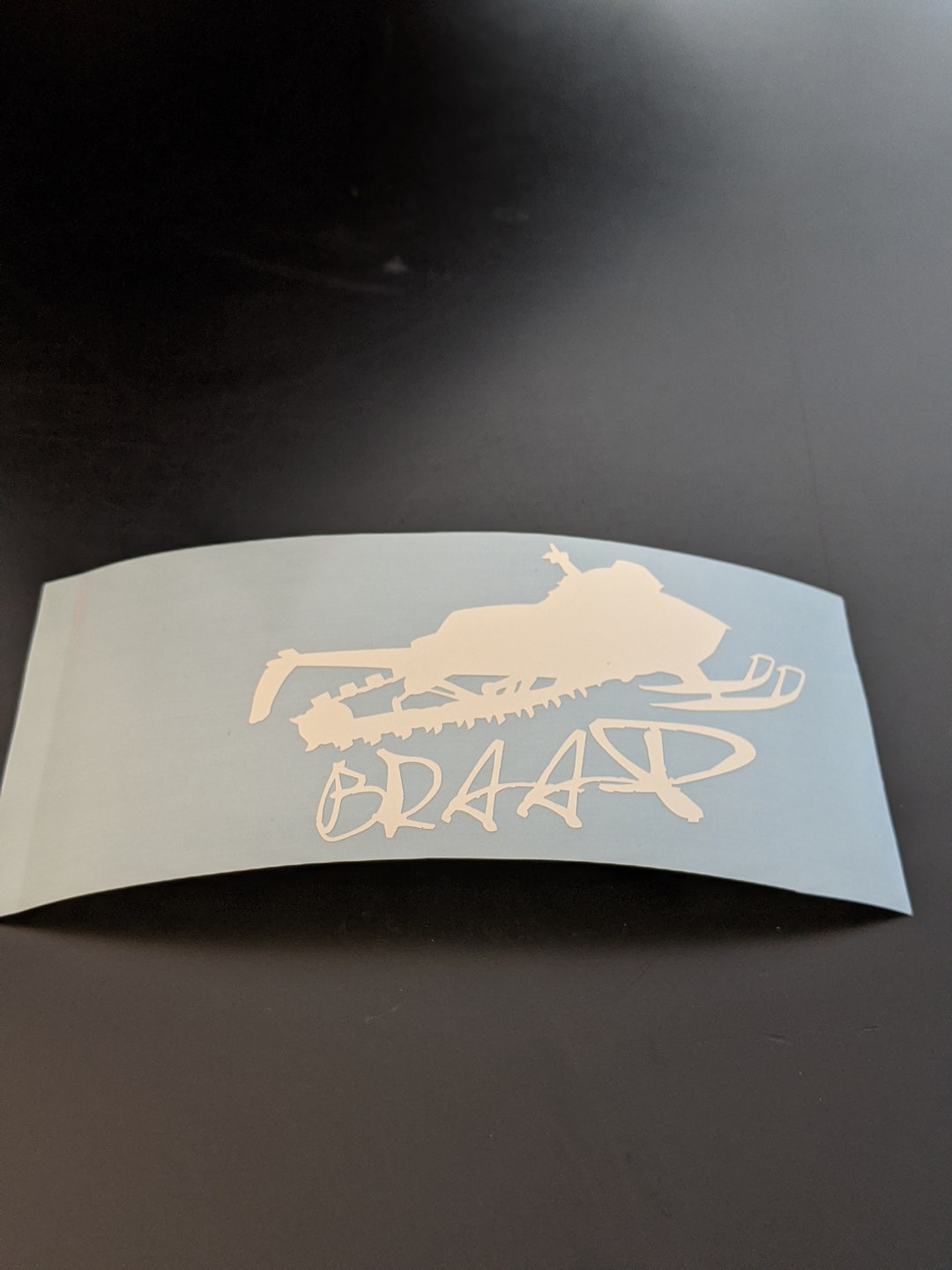 Braap Vinyl Decal Transfer Sticker Snowmobile - Etsy
