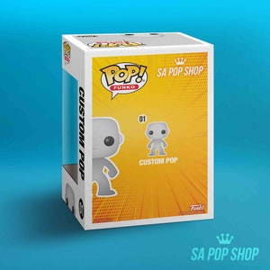 Custom High Quality Funko Pop Box (custom Single Box Only) - Etsy