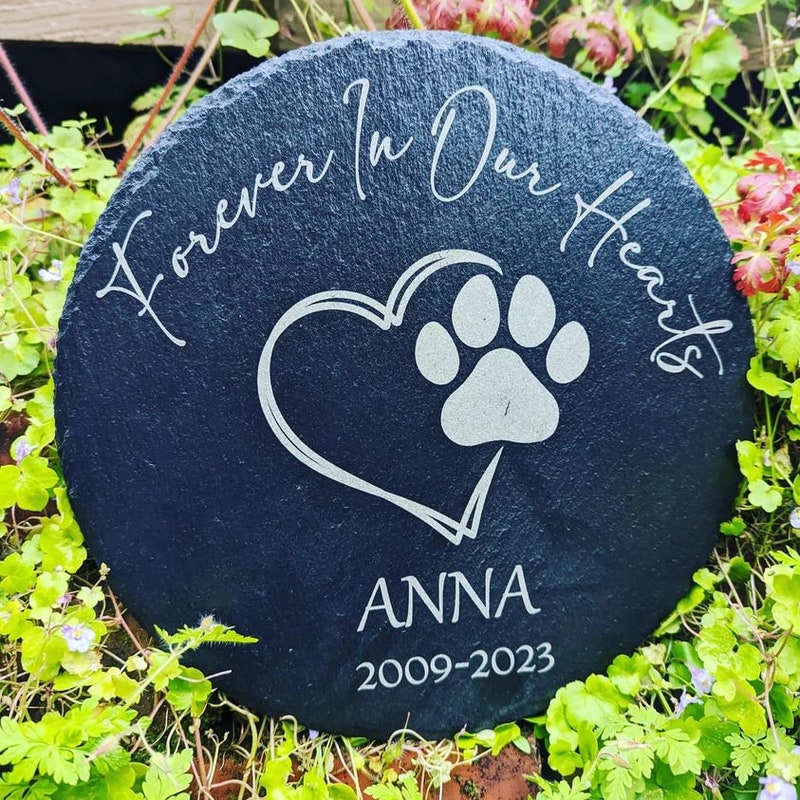 Pet Memorial Stones - Etsy