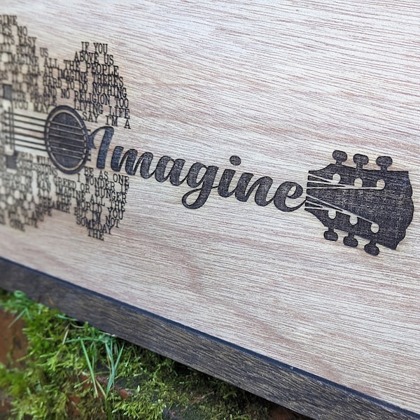 Imagine Lyrics - Etsy