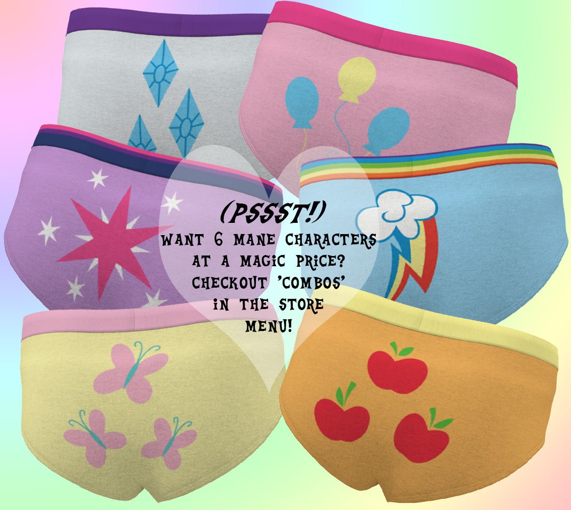 MLP Rainbow Dash Women's Underwear Panties - Etsy Hong Kong
