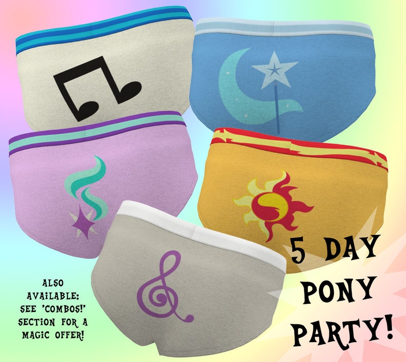 MLP Sunset Shimmer Women's Underwear Panties - Etsy