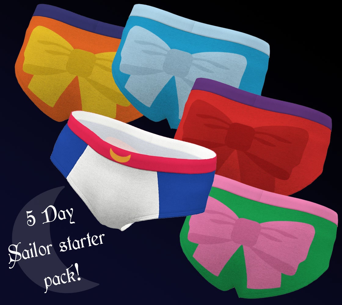Sailor Moon Underwear - Etsy