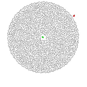 100 Tough Mazes for Kids up to 13 Years Old, Printable Labyrinth Pages ...