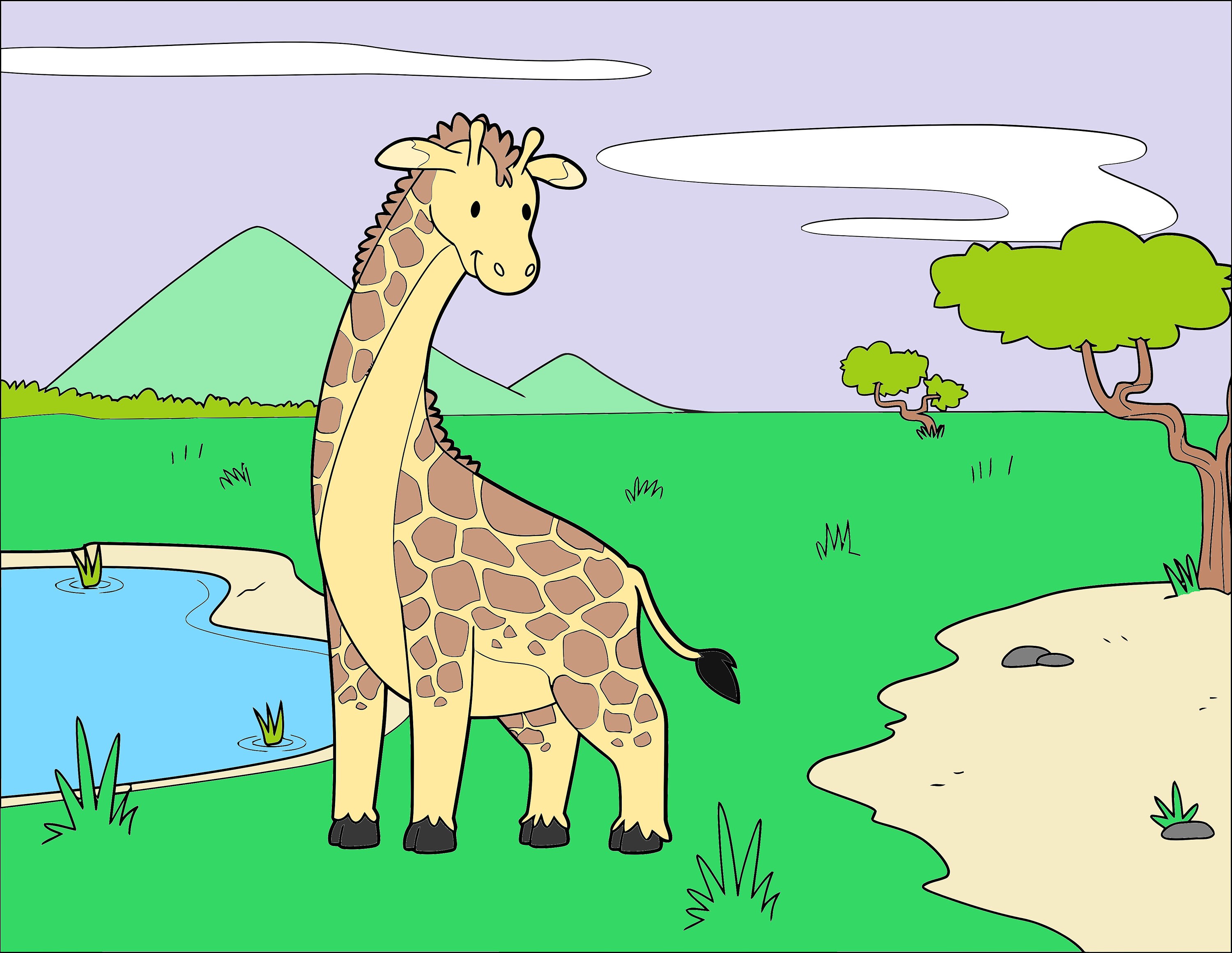 Animals Coloring Book for Kids, Coloring Pages for Kids, Printable ...