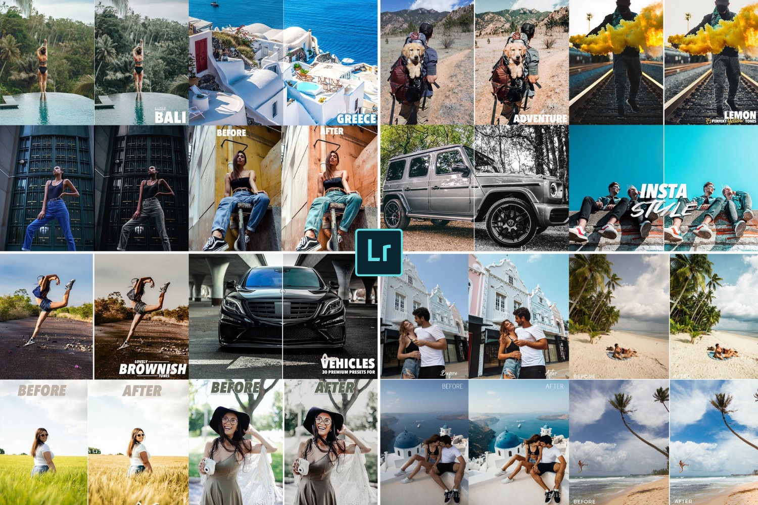 400 Lightroom Presets Desktop Bundle Travel,city,nature,food,beach Best ...