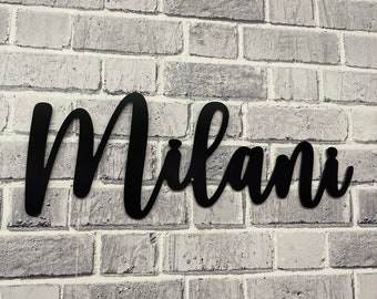 Black Matte Sign - Etsy