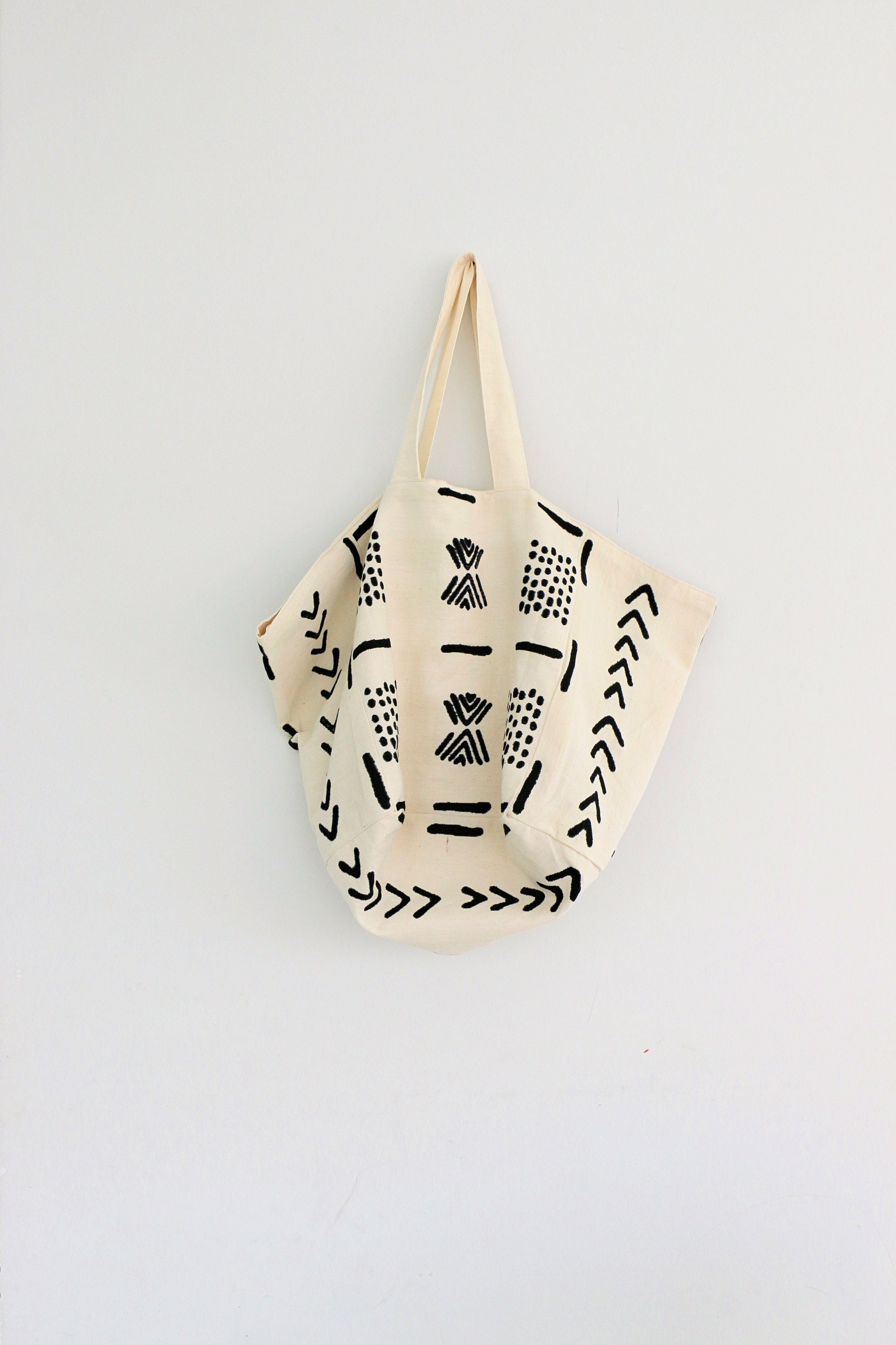 Ivory Canvas Calico Fabric Organic Turkish Woven Boho Cube - Etsy