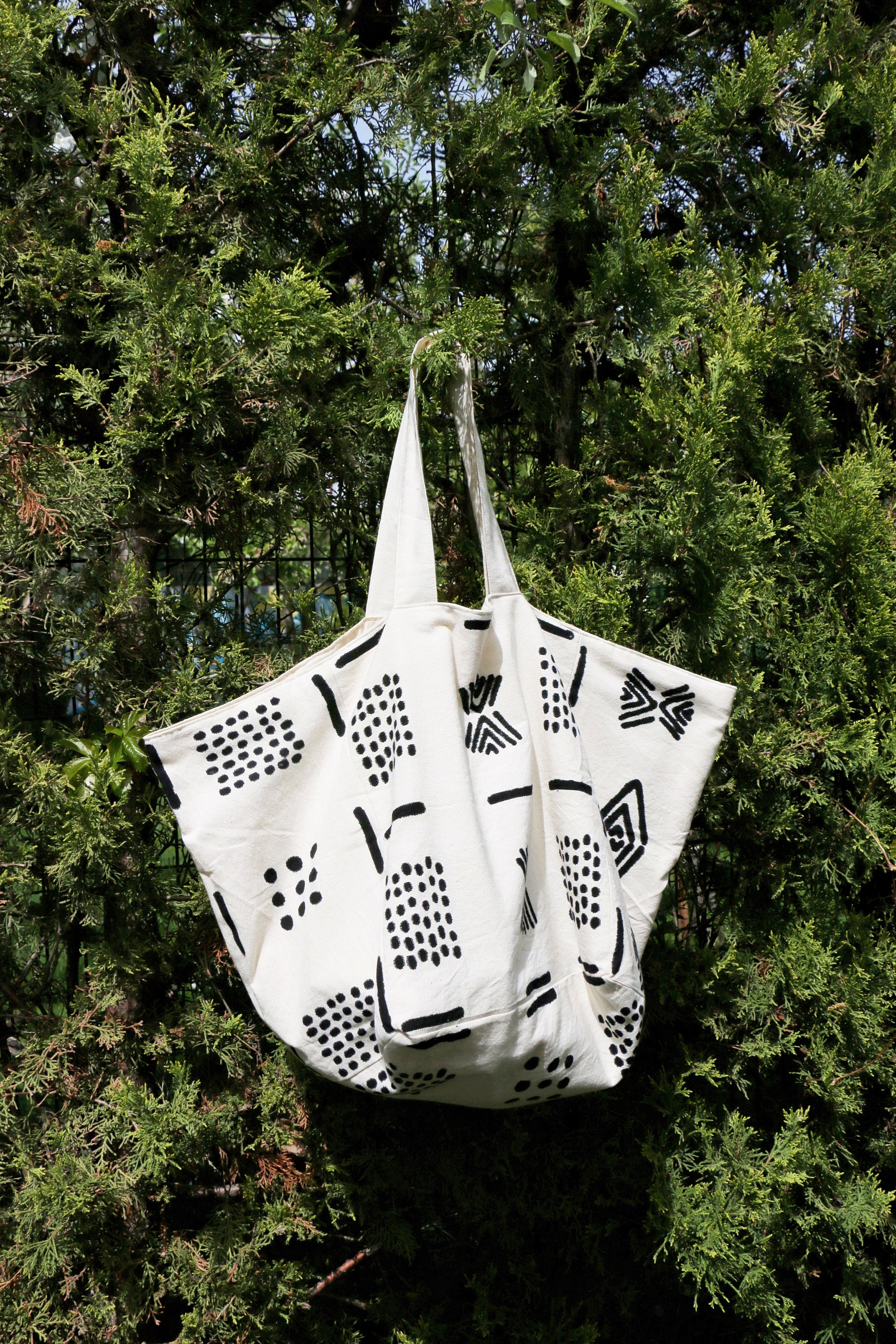 Ivory Canvas Calico Fabric Organic Turkish Woven Boho Cube - Etsy