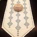 Floral Round Tablecloth, Turkish Hand Block Printed Round Table Cover ...
