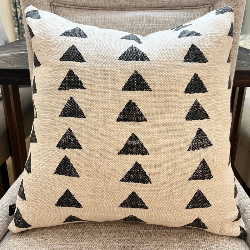 Triangle Pillow - Etsy