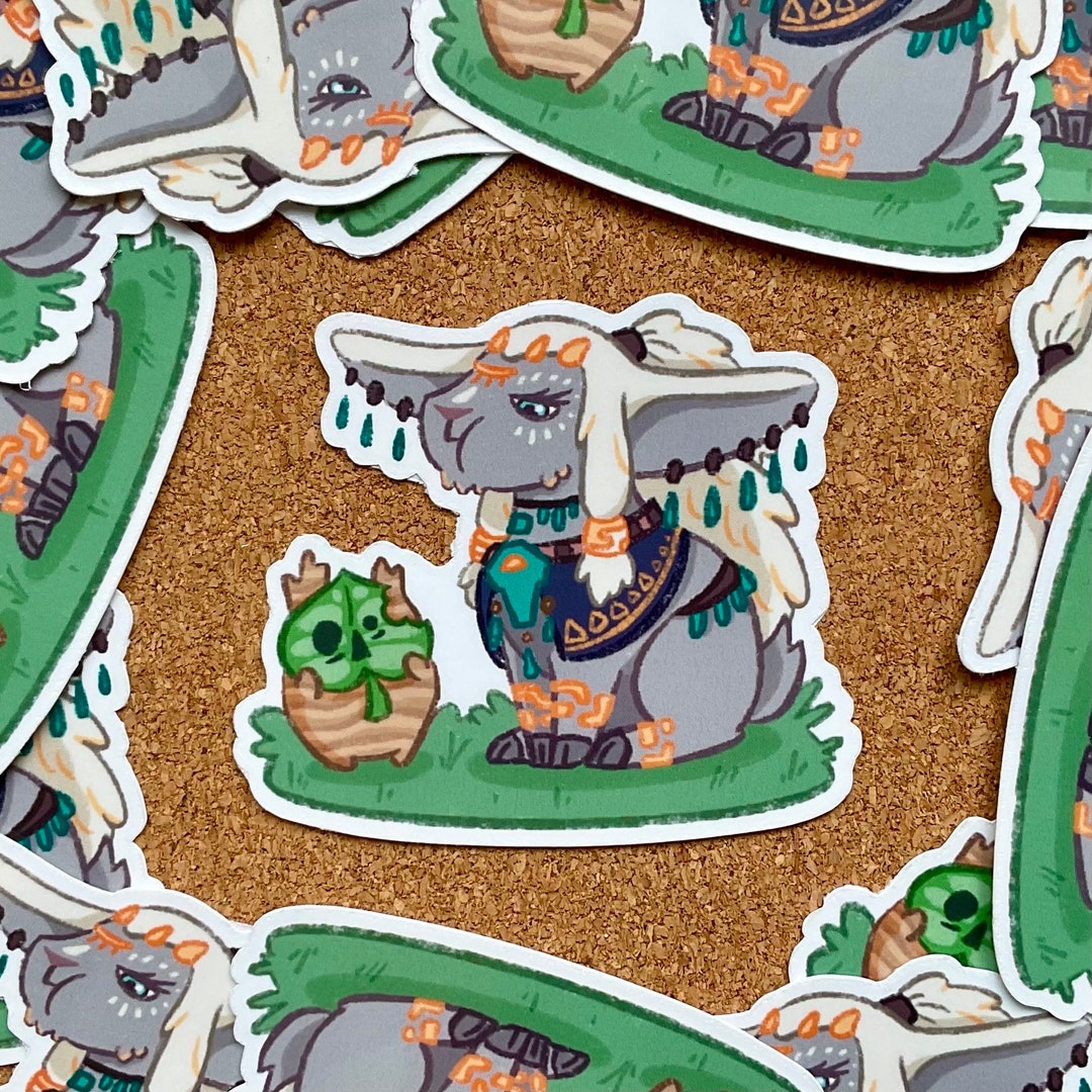 GOAT King - Vinyl Sticker 65 X 55 Mm - Etsy