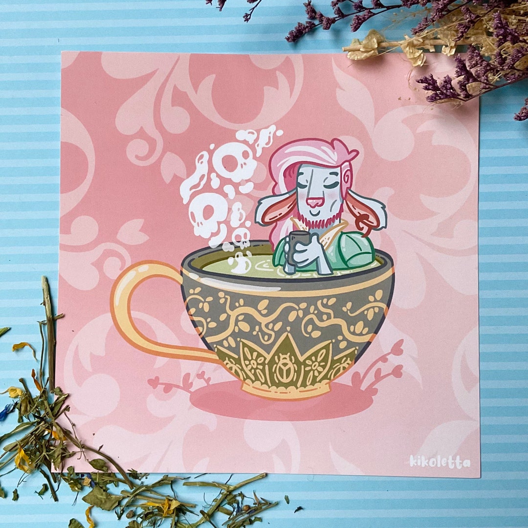 Caduceus Clay Mighty Nein Critical Role Mini Poster 210 X 210 Mm - Etsy