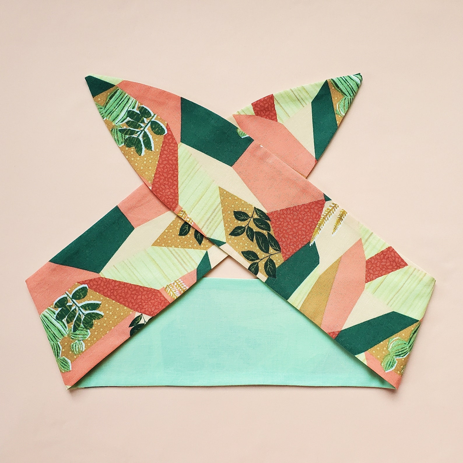 Retro Boho HAIR WRAP PINUP Head Wrap Rockabilly Bandana Self - Etsy