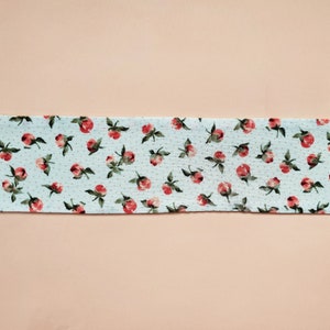 Retro Floral HAIR WRAP, PINUP Head Wrap, Rockabilly Bandana, Self Tie ...