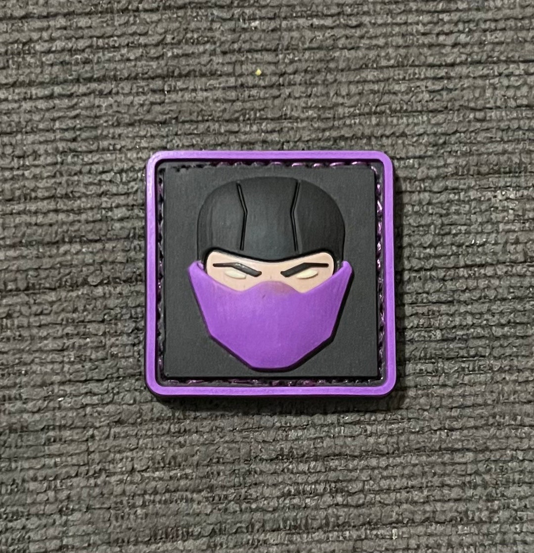 Purple Ninja PVC Ranger Eye Morale Patch - Etsy