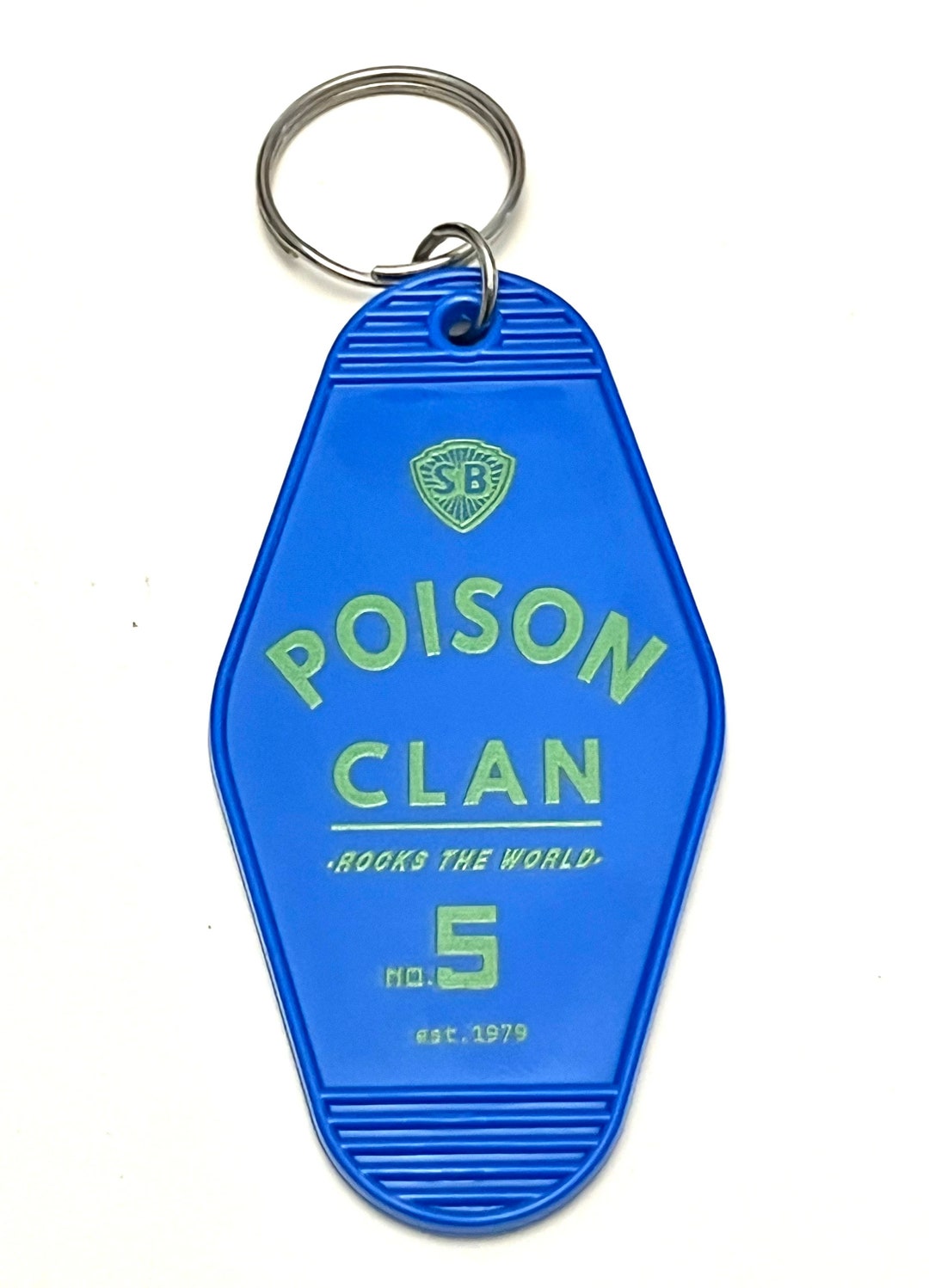 5 Deadly Venoms - Key Fob Motel Key Tag. (blue) - Etsy