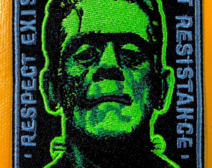 Respect Existence or Expect Resistance, Punk Patches, Punk Patch, Sew ...