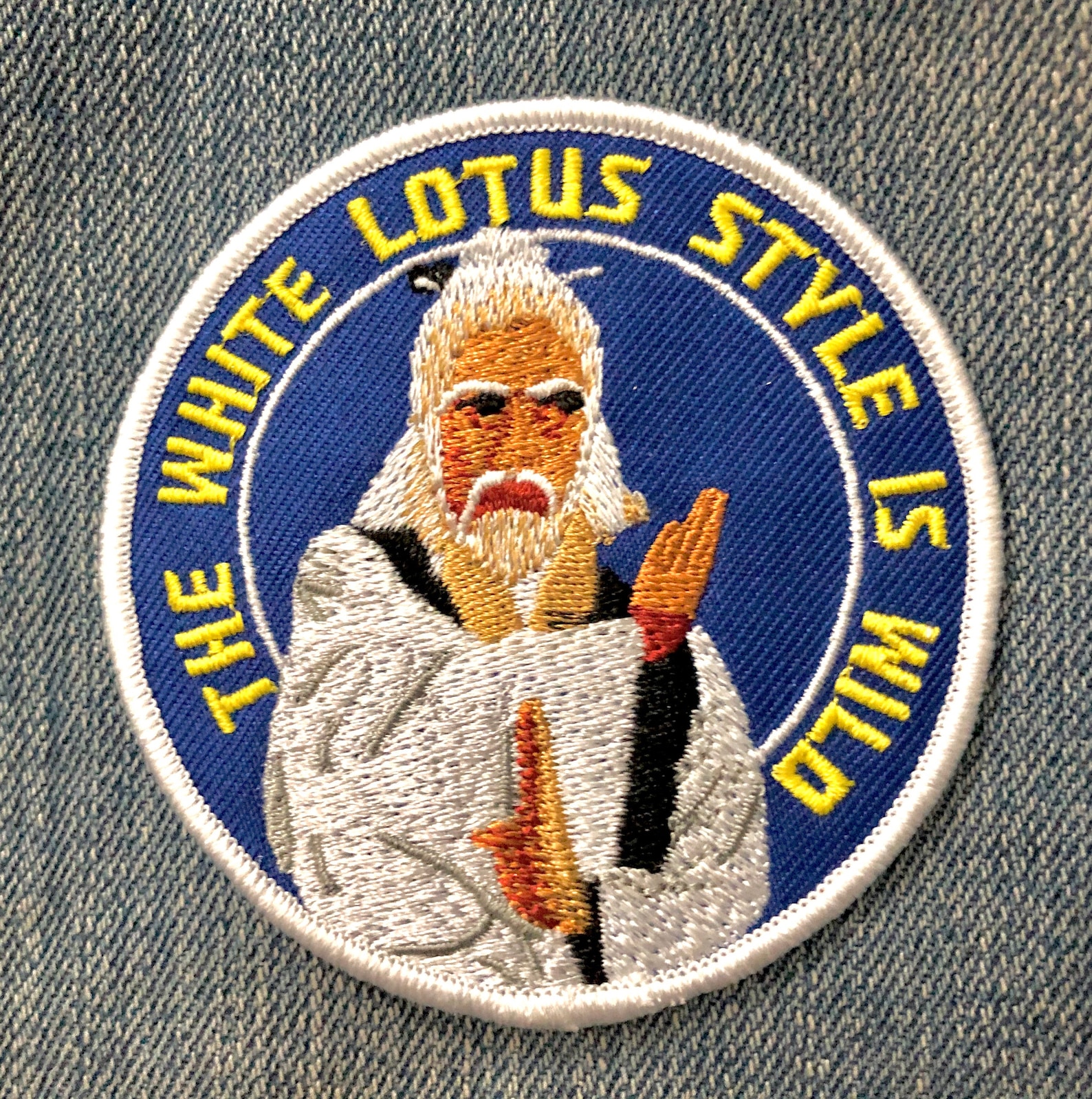 PAI MEI White Lotus Style is Wild Patch. | Etsy