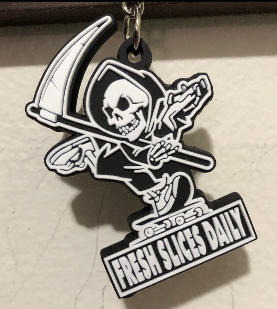 Pizza Reaper Pvc Key-chain. - Etsy