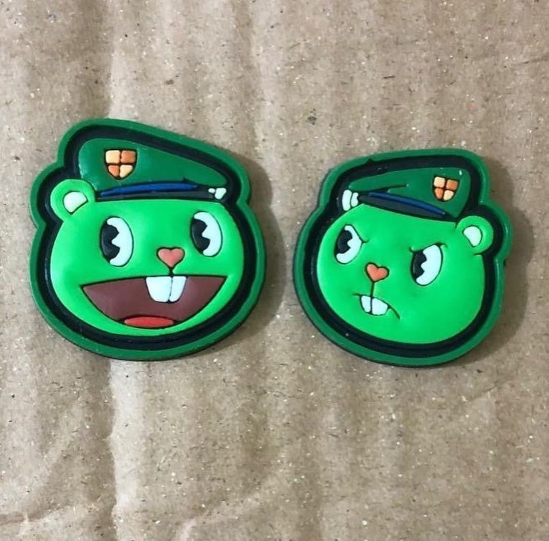 Happy Tree Friends - Flippy - Ranger Eye PVC Morale RE Patch Set of 2 ...