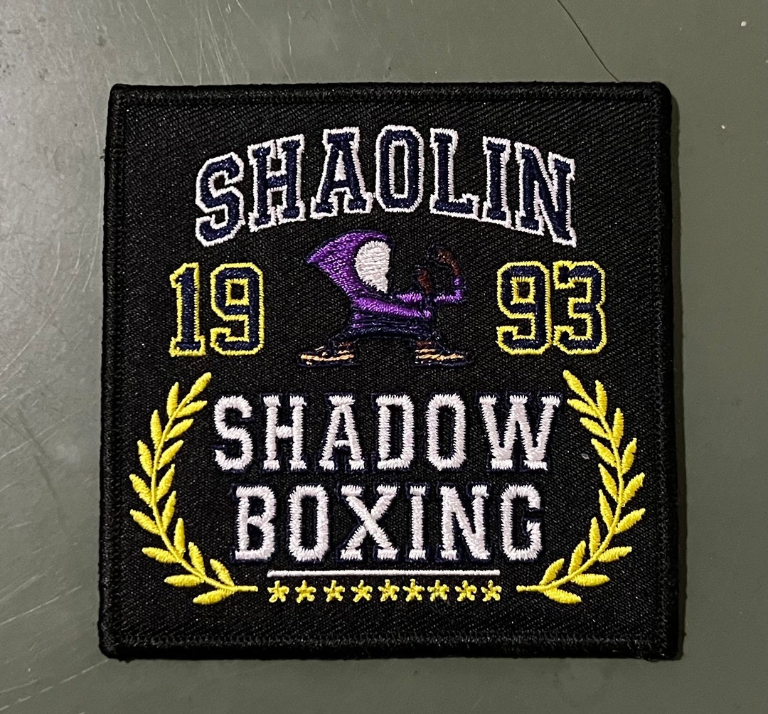 1993 Shaolin Shadow Boxing - Iron-on Sew-on Embroidered Patch - Etsy