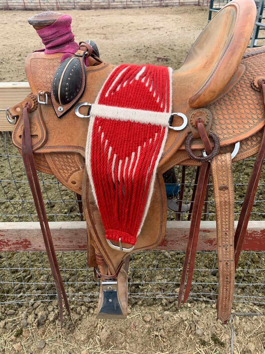 Custom Mohair Roper Cinch Double Layer (made to Order) - Etsy