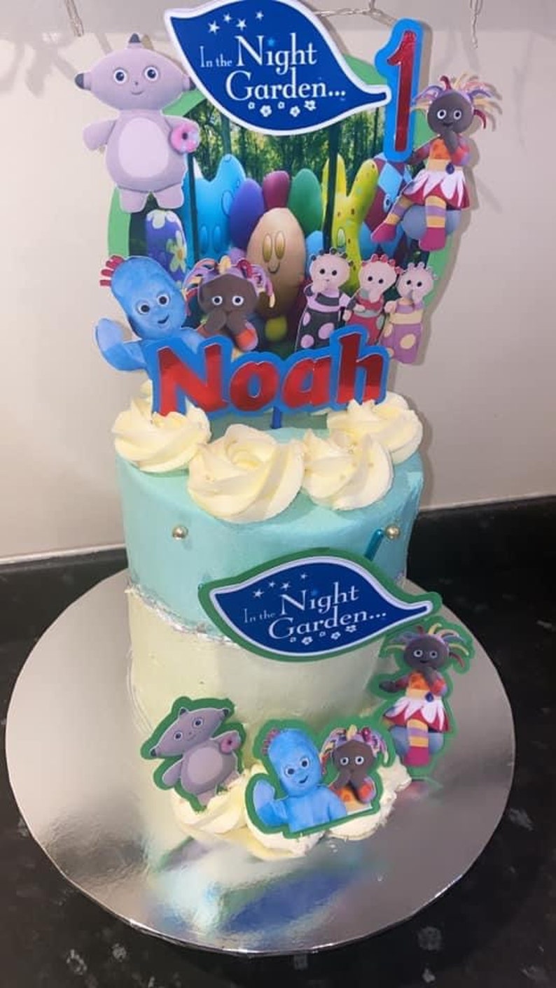 In the Night Garden Cake Toppers - Etsy UK