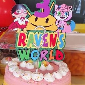 Cake Topper Ryan's World 3d Cake Topper With Ryans World Characters ...