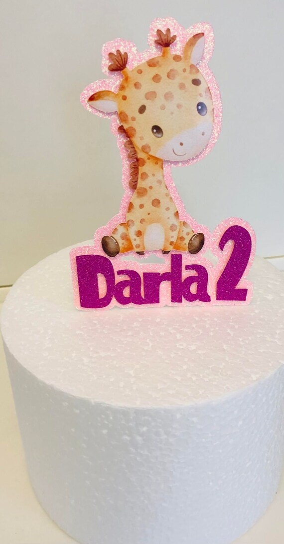 Cute Giraffe Cake Topper 3d Cake Topper - Etsy India