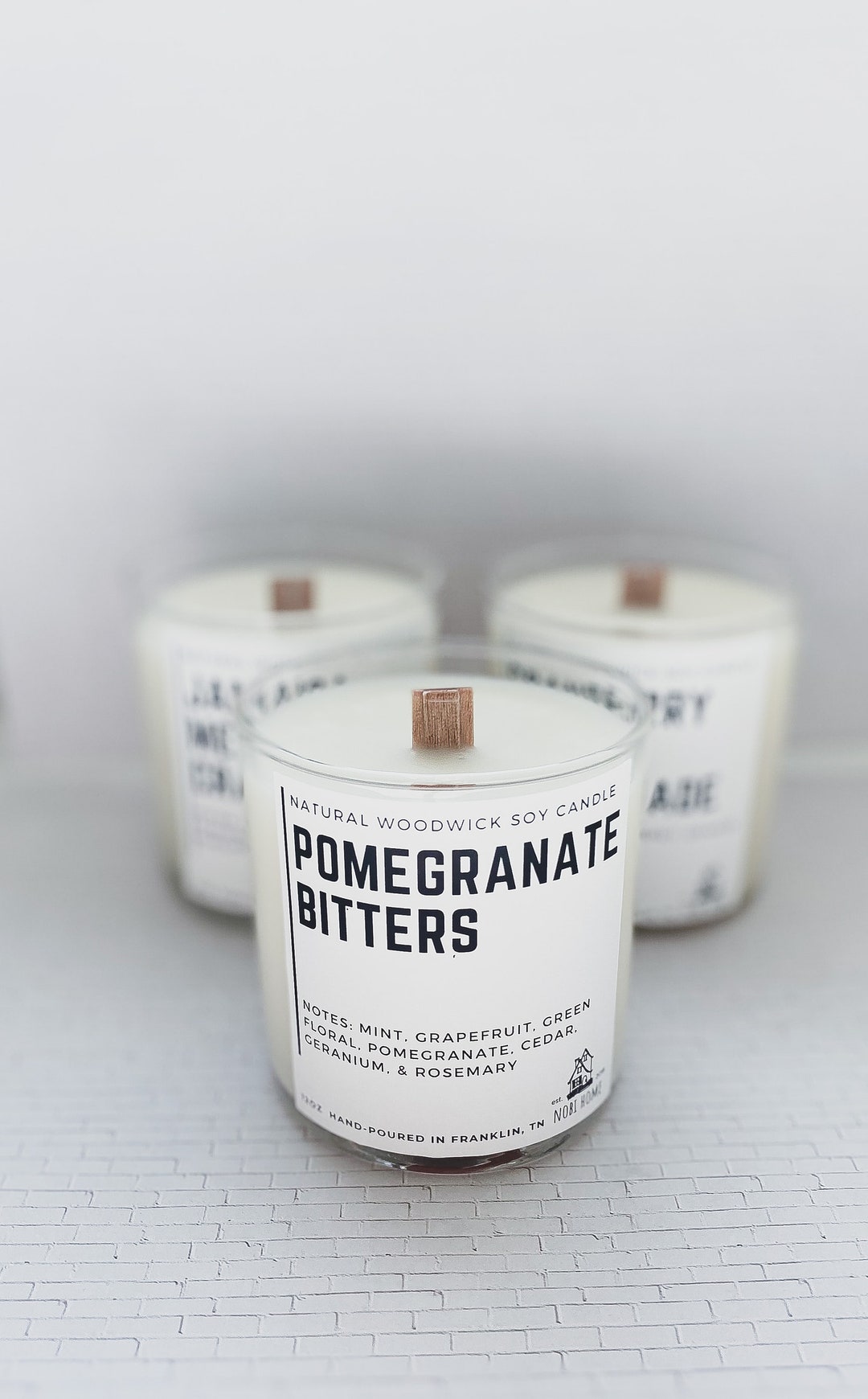 POMEGRANATE BITTERS | Natural Soy Candles | Wood Wick Candles | Hand ...