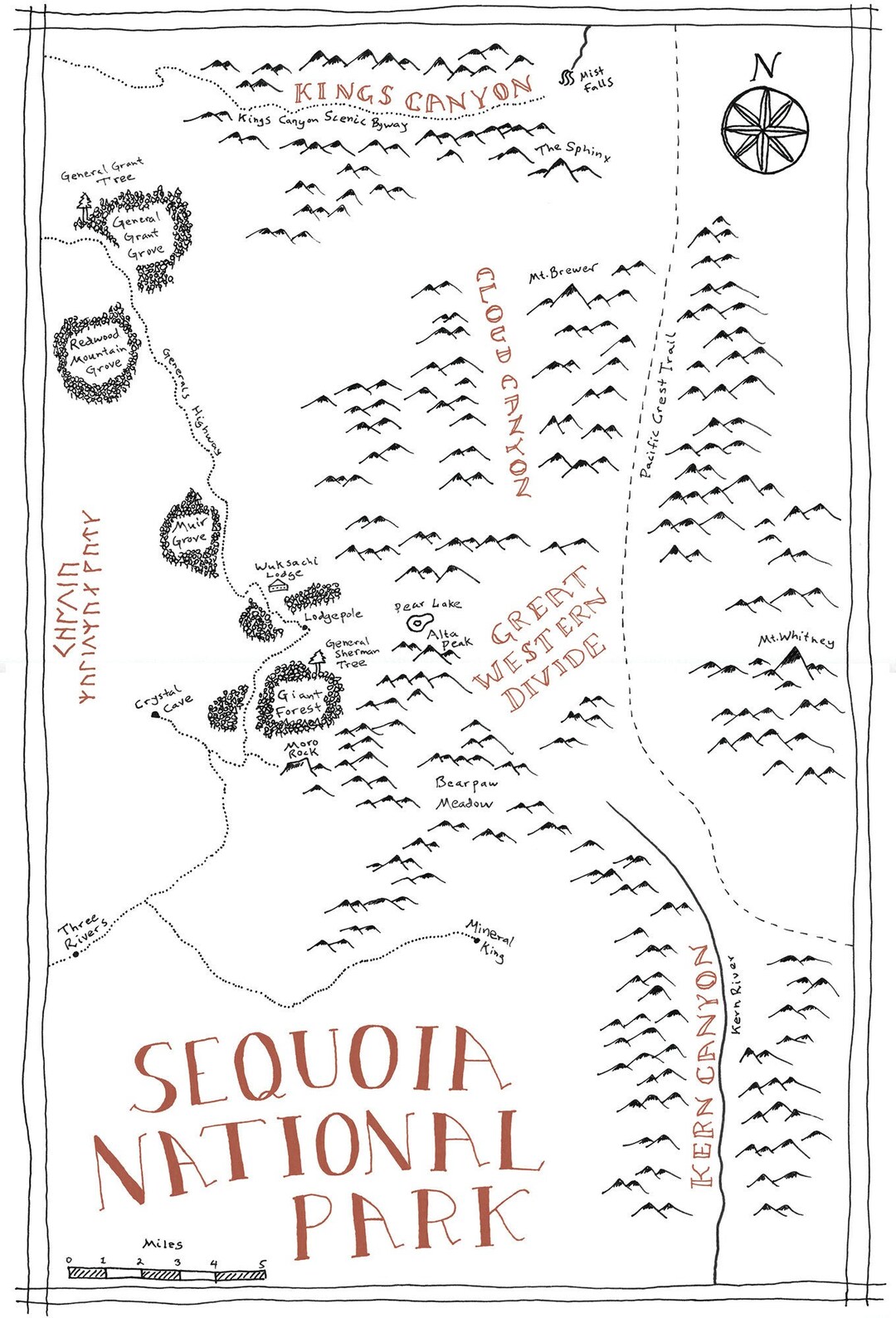 Sequoia National Park Fantasy Style - Etsy