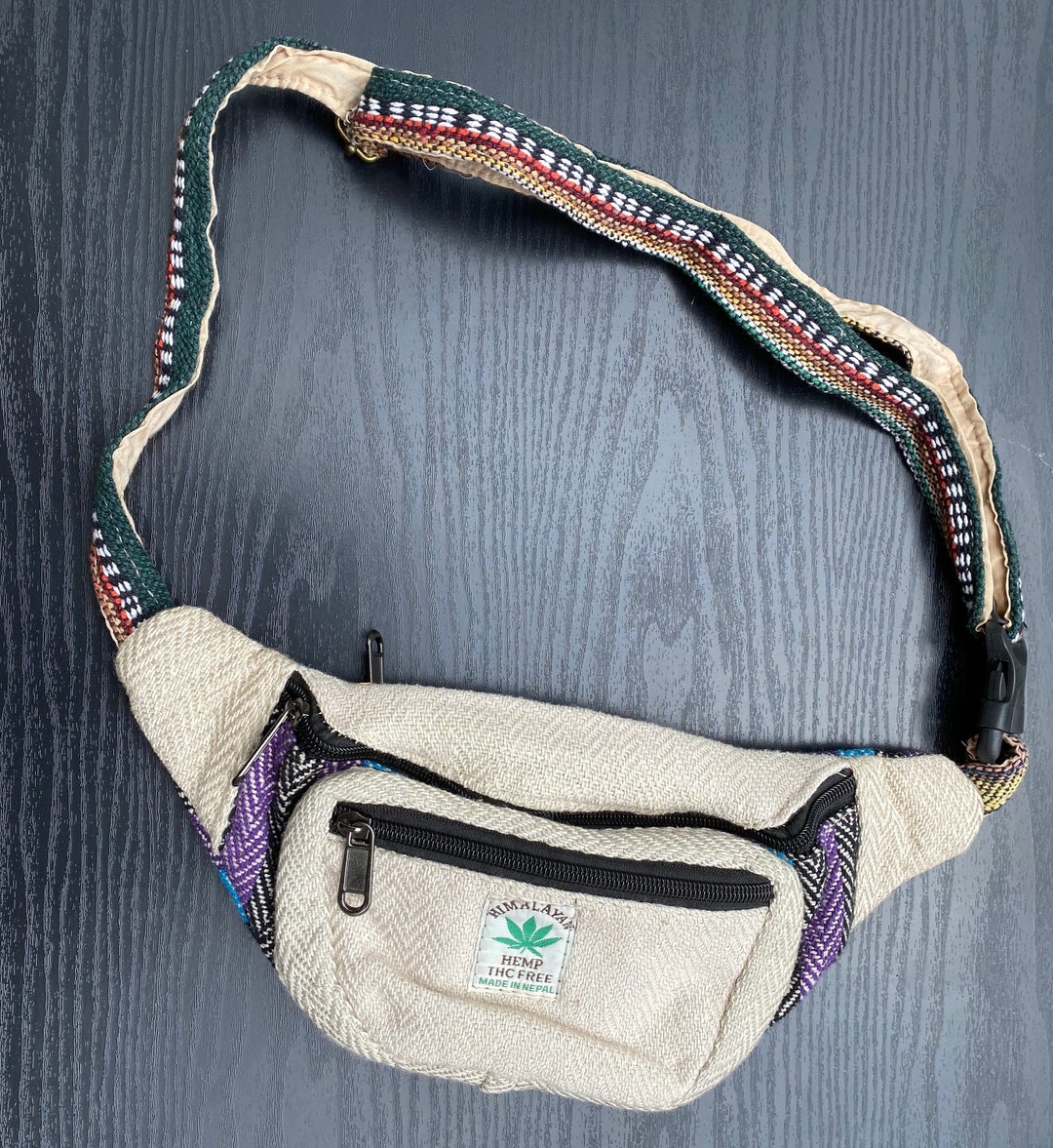 Handmade Hemp Fanny Pack - Etsy