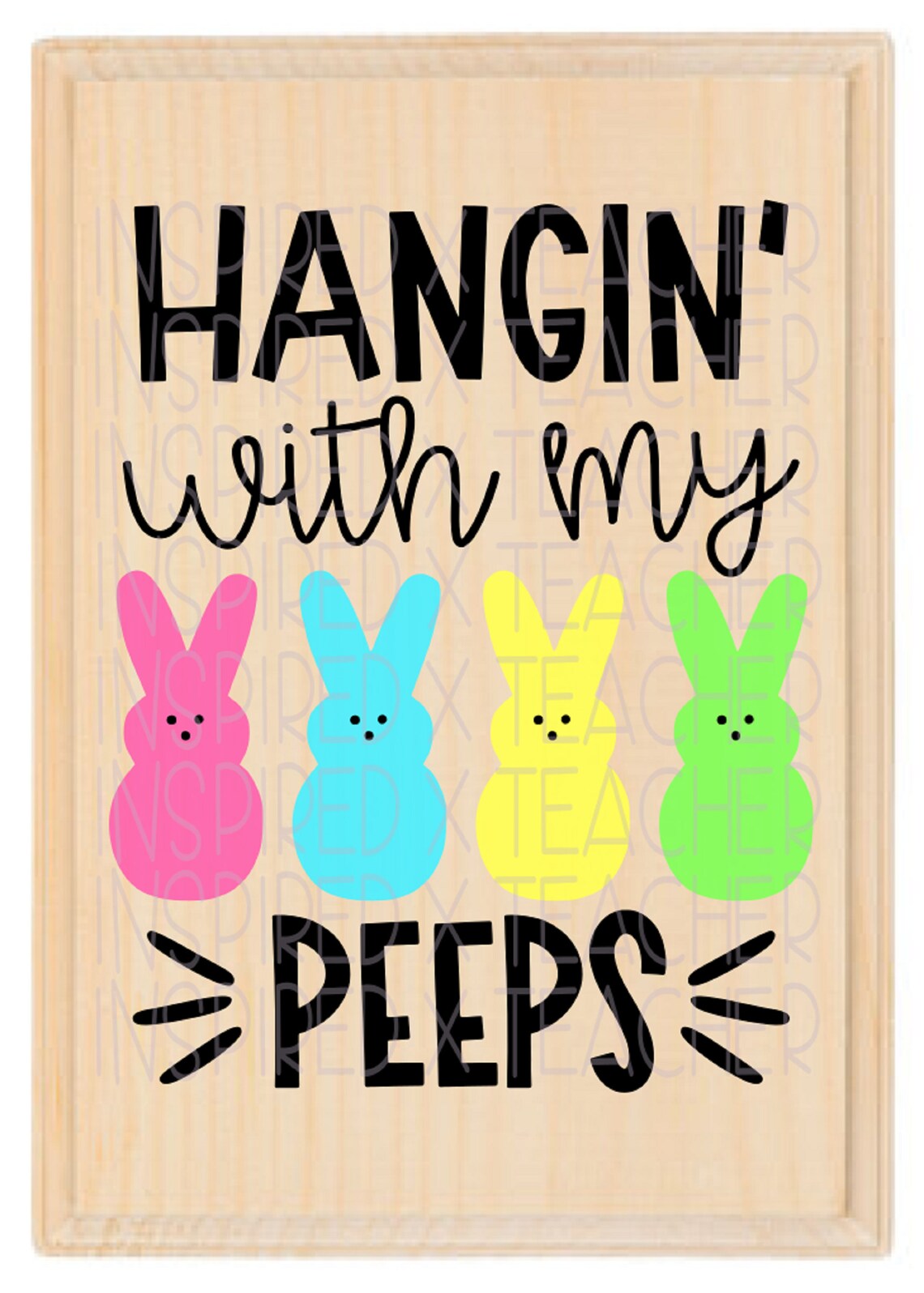 Hangin With My Peeps SVG Easter Shirt SVG Easter SVG Easter - Etsy