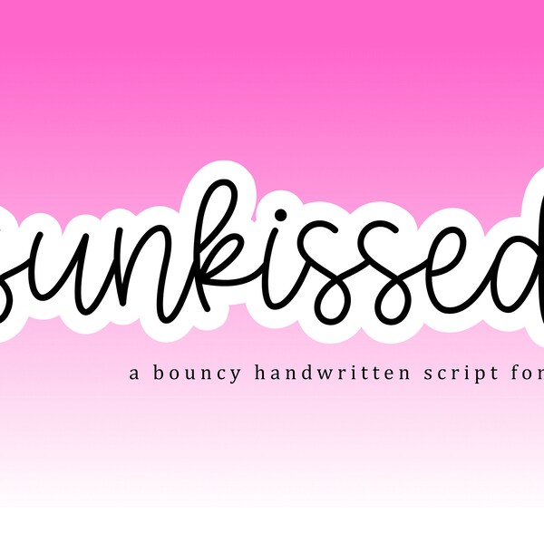 Script Font - Etsy