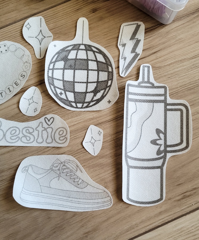 Preppy Aesthetic Stick and Stitch Embroidery Patterns, Stocking ...