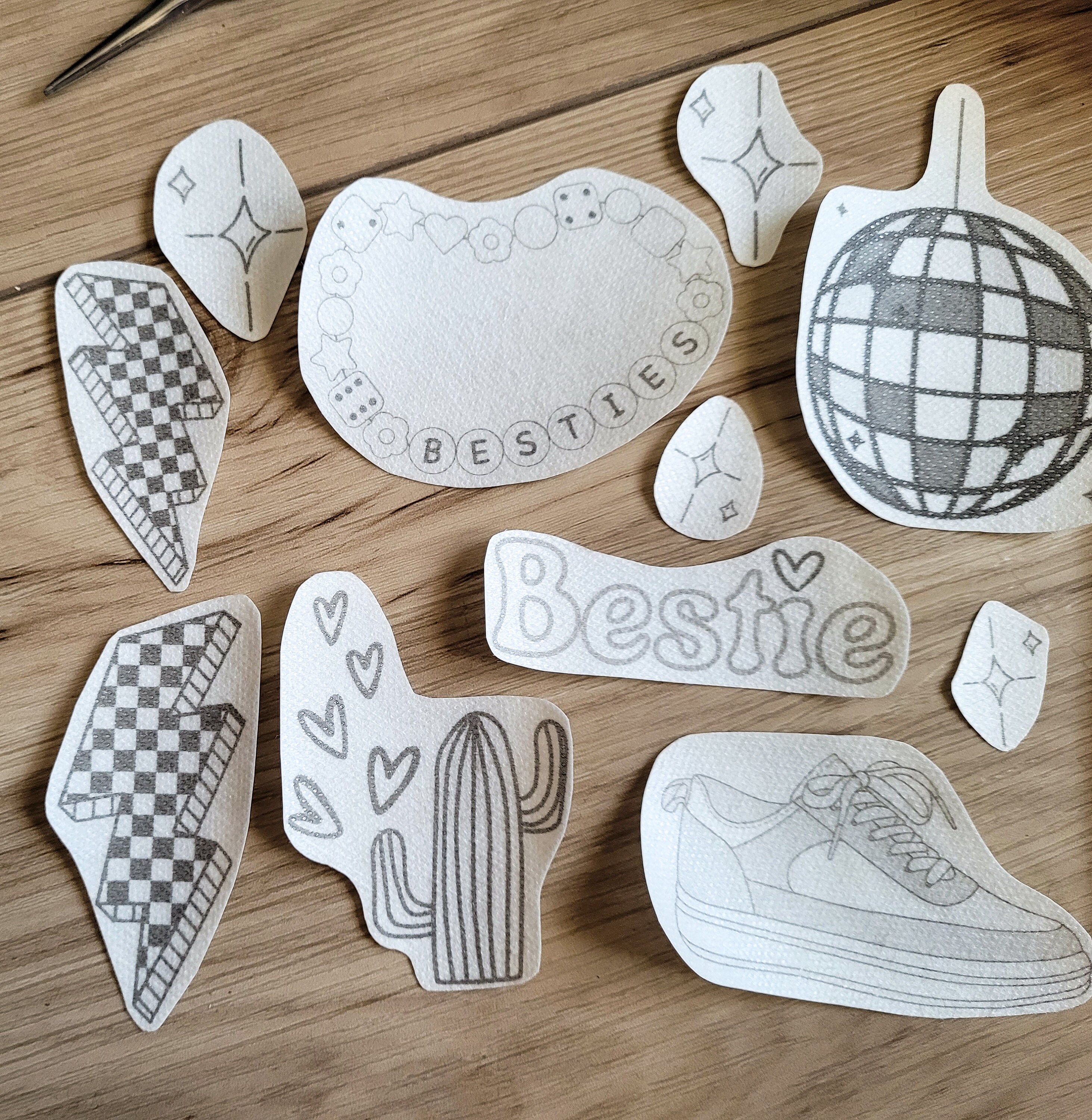 Preppy Aesthetic Stick and Stitch Embroidery Patterns, Stocking ...