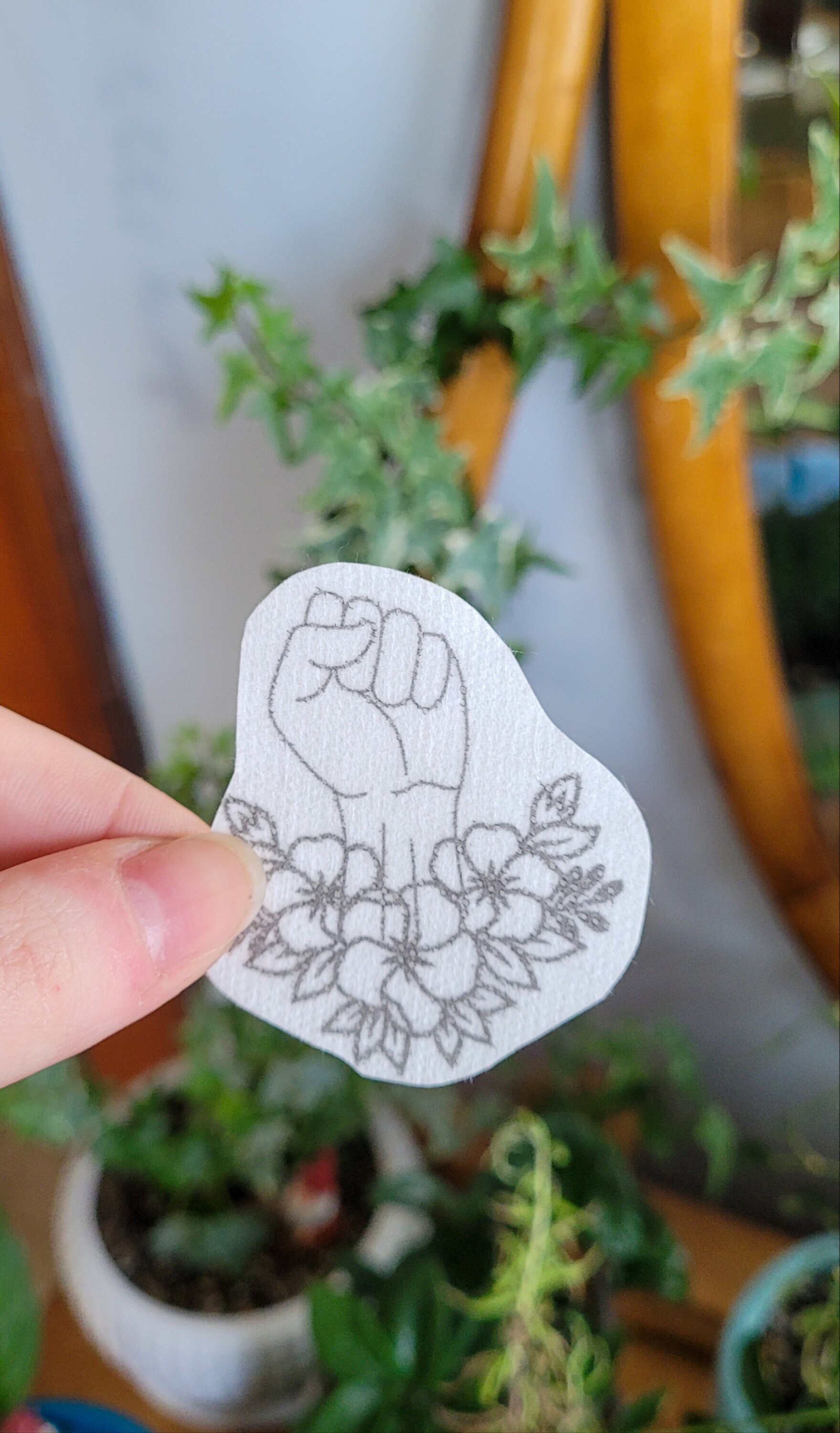 BLM Stick and Stitch Embroidery Pattern, Empowerment Designs - Etsy