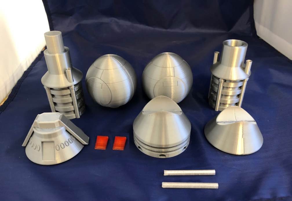 Stargate SG1 Naquadah Generator 3D Printed DIY SMALL VERSION - Etsy ...