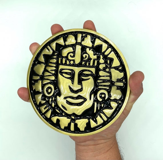 HUGE 6 HEAVY METAL Legends of the Hidden Temple Pendant of - Etsy