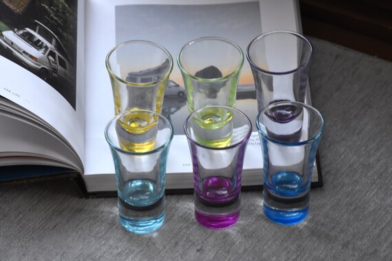 Show Your Colors Vintage Mixed Post Modern Cordials Shot - Etsy